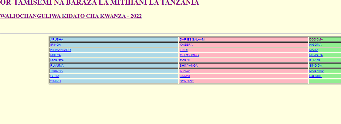 Post Za Form Four 2023 24 - Printable Forms Free Online